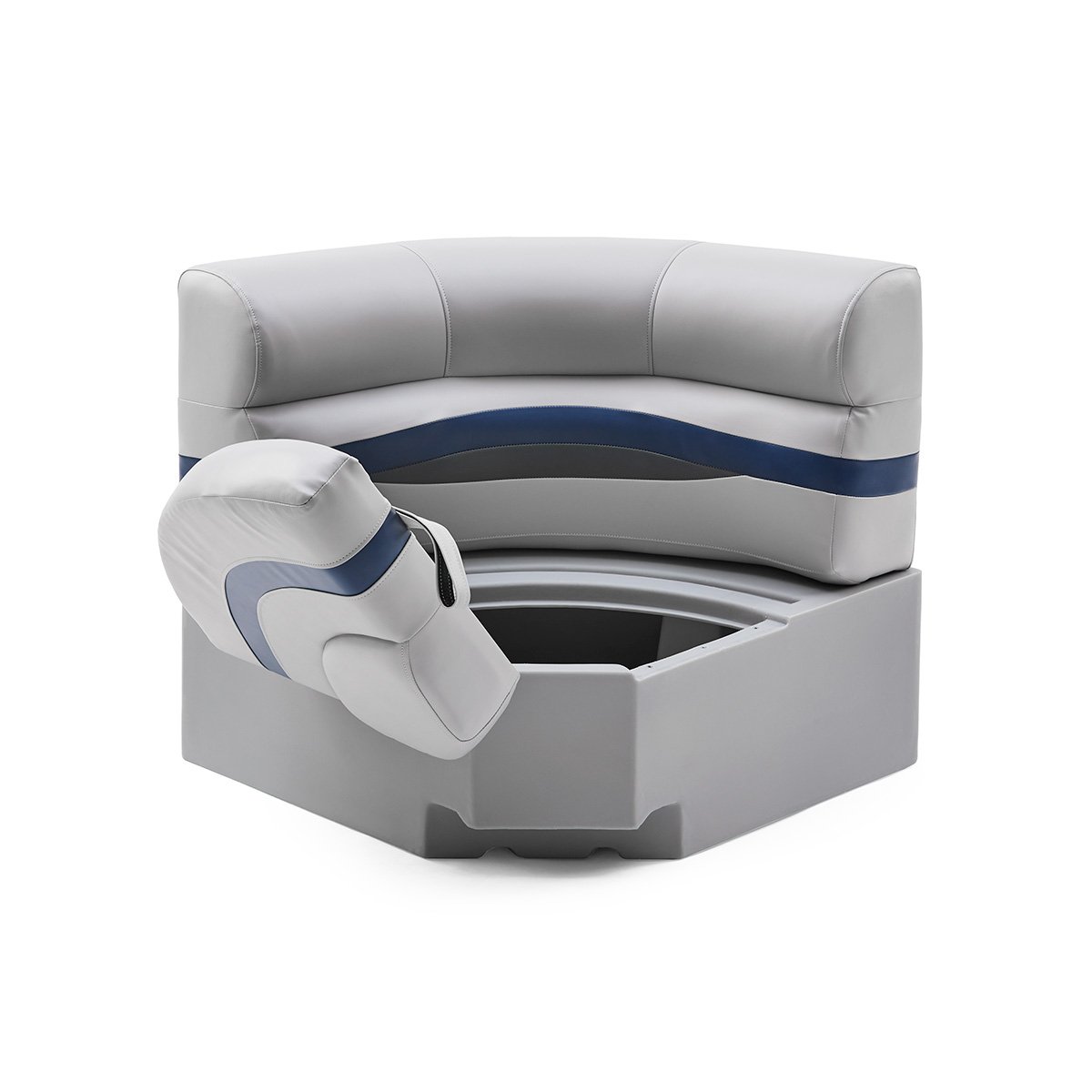30" Premium Bow Radius Pontoon Seats | PontoonStuff – DeckMate©
