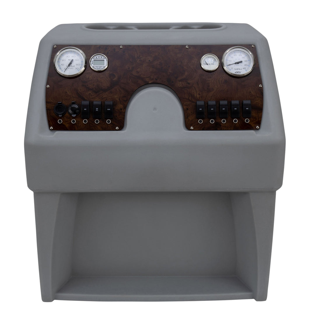 Pontoon Boat Control Console SportAngler Pontoon Boats | JC TriToon